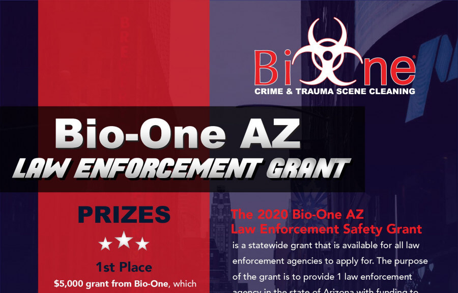 Bio-One Arizona Offices Create Law Enforcement Grant - Bio-One of Allentown